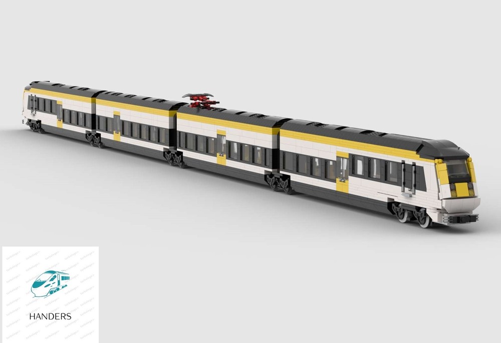 LEGO MOC Regional Talent Train by Handers | Rebrickable - Build with LEGO