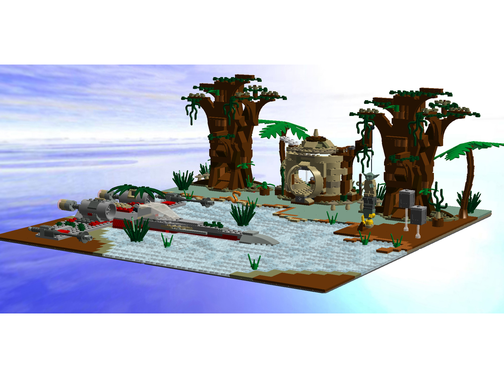 LEGO MOC Dagobah - Jedi Training by winstonbward | Rebrickable - Build ...