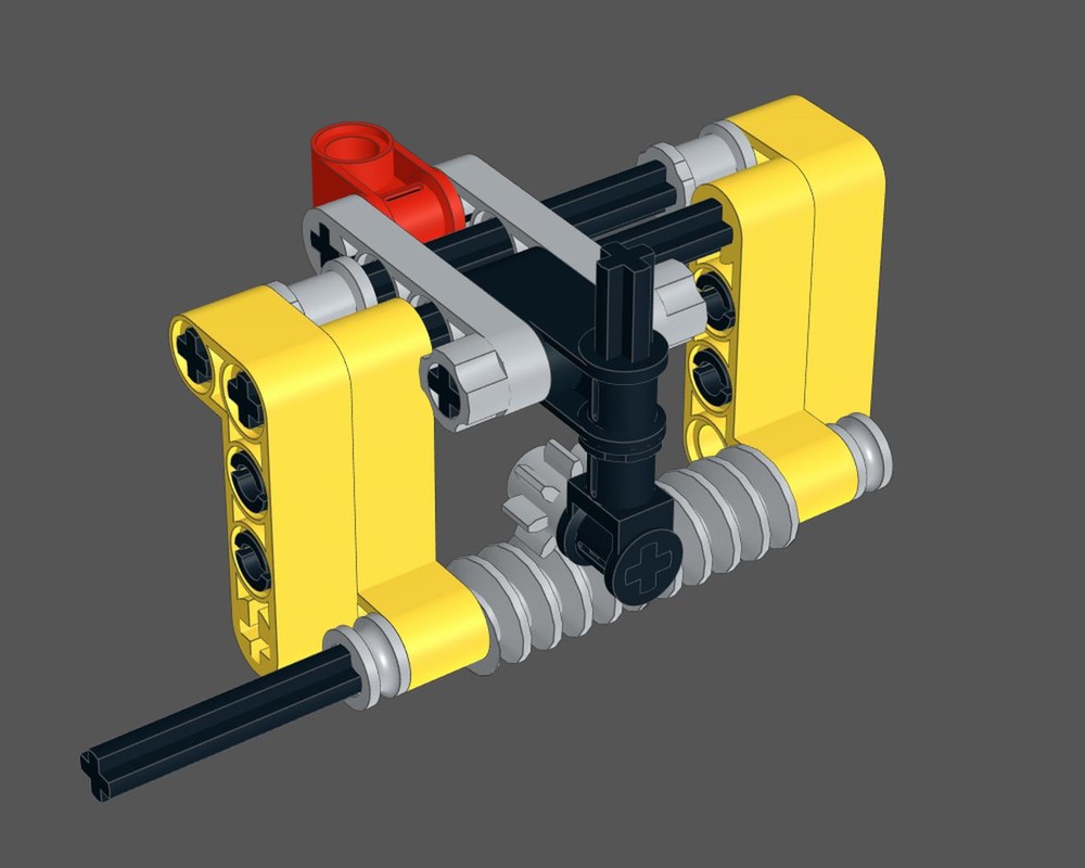 LEGO MOC Simple linear drive by NasqBrick | Rebrickable - Build with LEGO