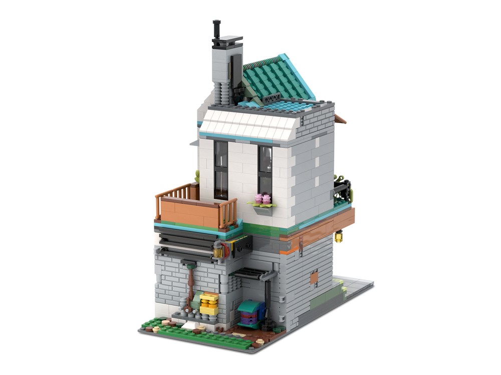 LEGO MOC House No.10 by BrickAtive | Rebrickable - Build with LEGO