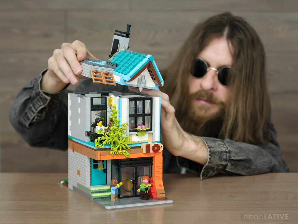 LEGO MOC House No.10 by BrickAtive | Rebrickable - Build with LEGO