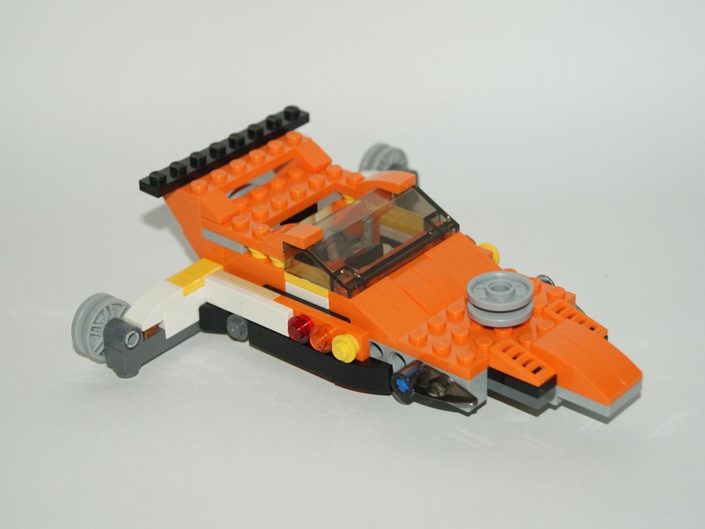 LEGO MOC 31017 - Sunset Hovership by Hastur | Rebrickable - Build with LEGO