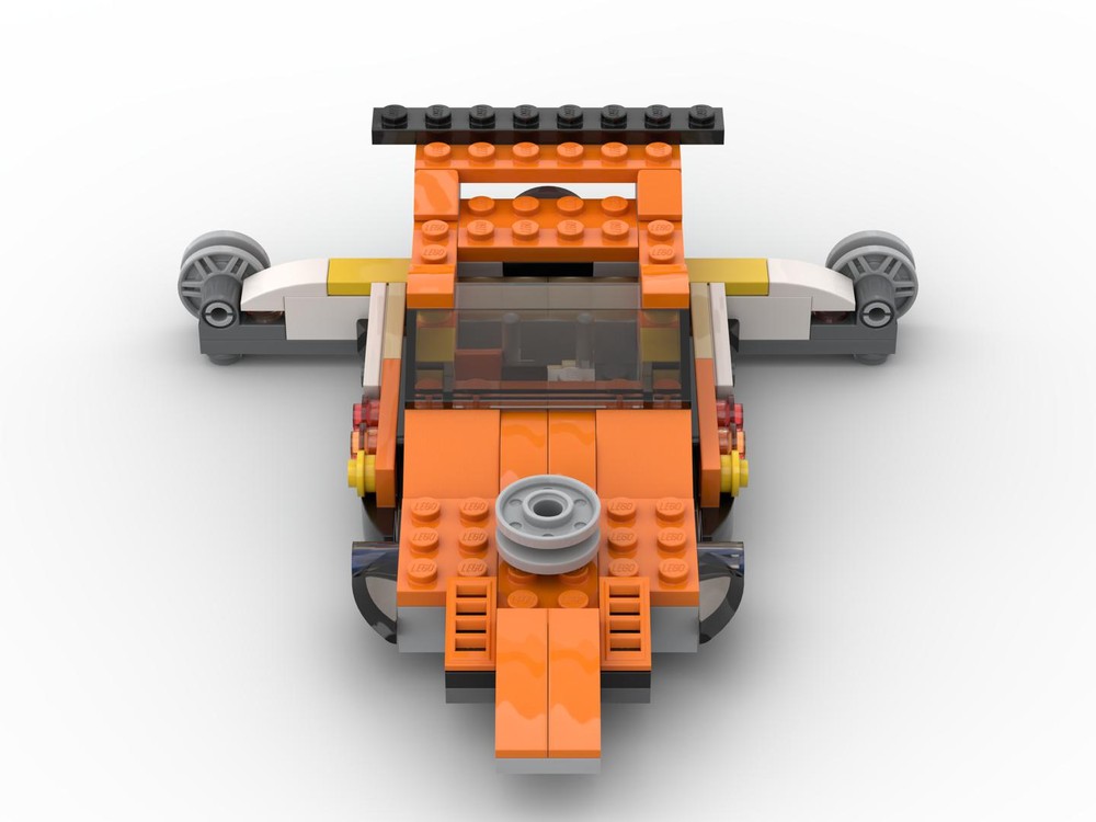 LEGO MOC 31017 - Sunset Hovership by Hastur | Rebrickable - Build with LEGO