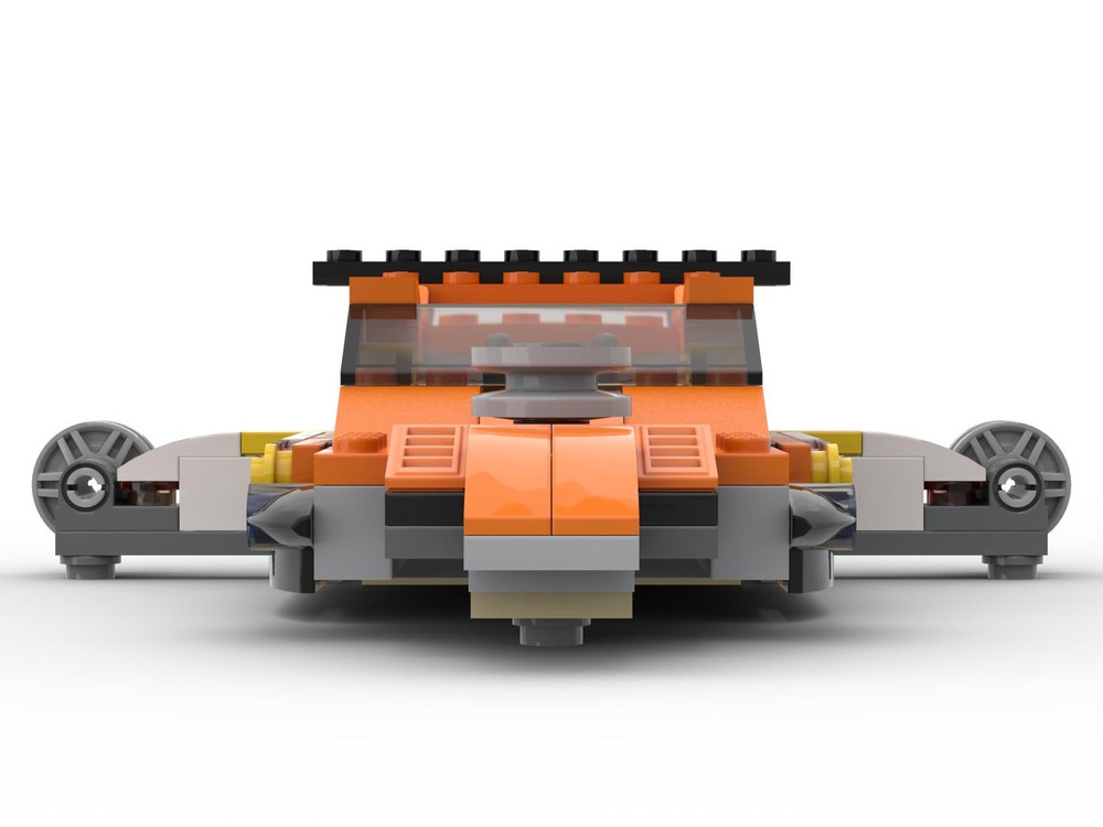 LEGO MOC 31017 - Sunset Hovership by Hastur | Rebrickable - Build with LEGO