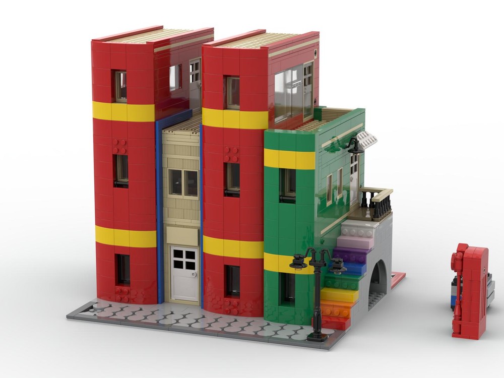 LEGO MOC-177746 bookshop by player H | Rebrickable - Build with LEGO