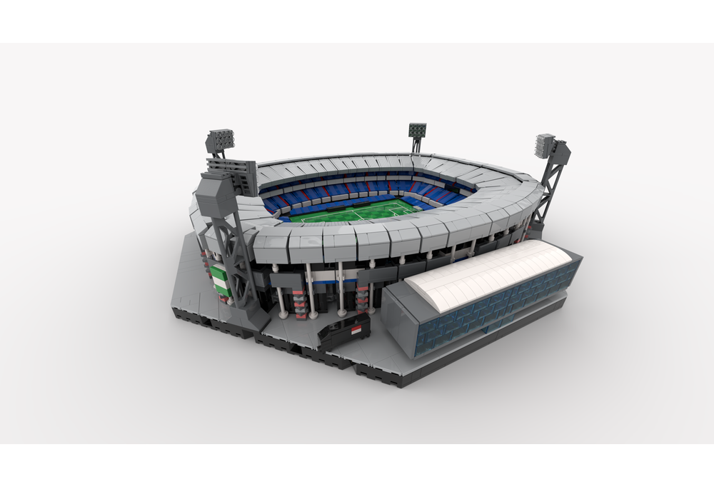 Lego Moc De Kuip Feyenoord Lego Stadium By Frjaap12 Rebrickable