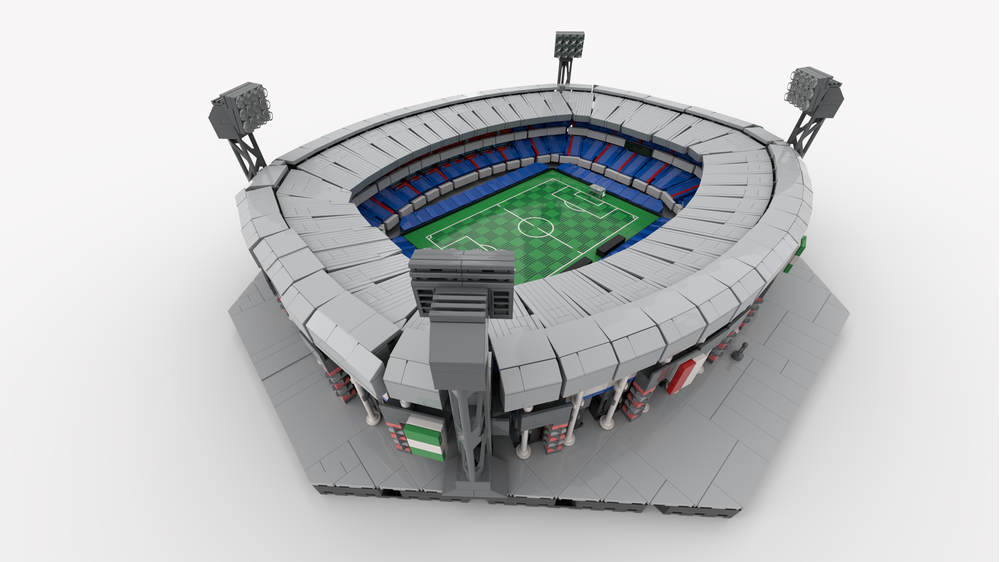 LEGO MOC De Kuip Feyenoord LEGO Stadium by FRJaap_12 | Rebrickable ...