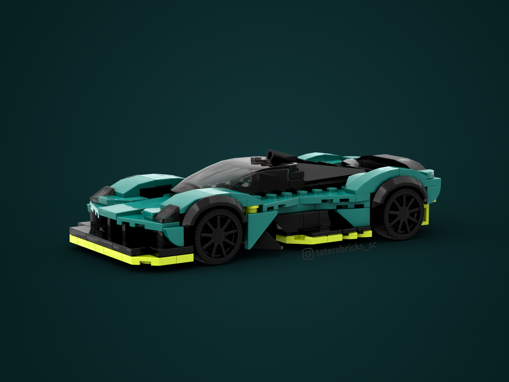 LEGO MOC-177768 Aston Martin Valkyrie by Taters | Rebrickable - Build ...
