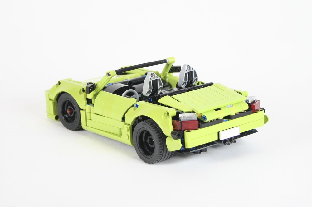 LEGO MOC Porsche Boxster by thirdwigg | Rebrickable - Build with LEGO