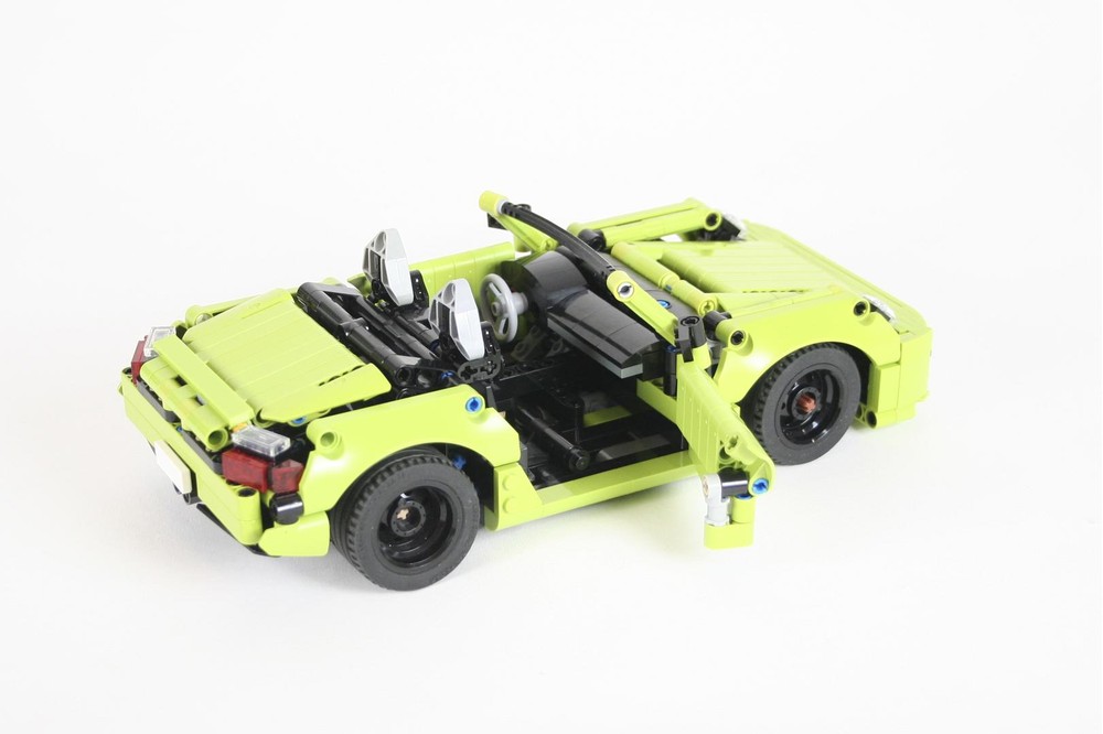 LEGO MOC Porsche Boxster by thirdwigg | Rebrickable - Build with LEGO