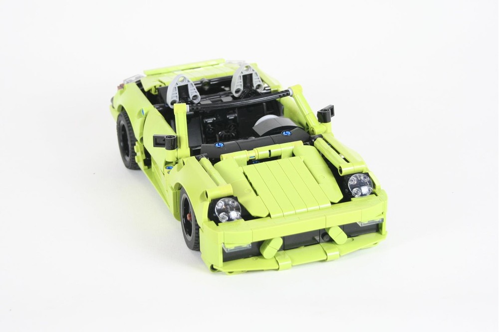 LEGO MOC Porsche Boxster by thirdwigg | Rebrickable - Build with LEGO