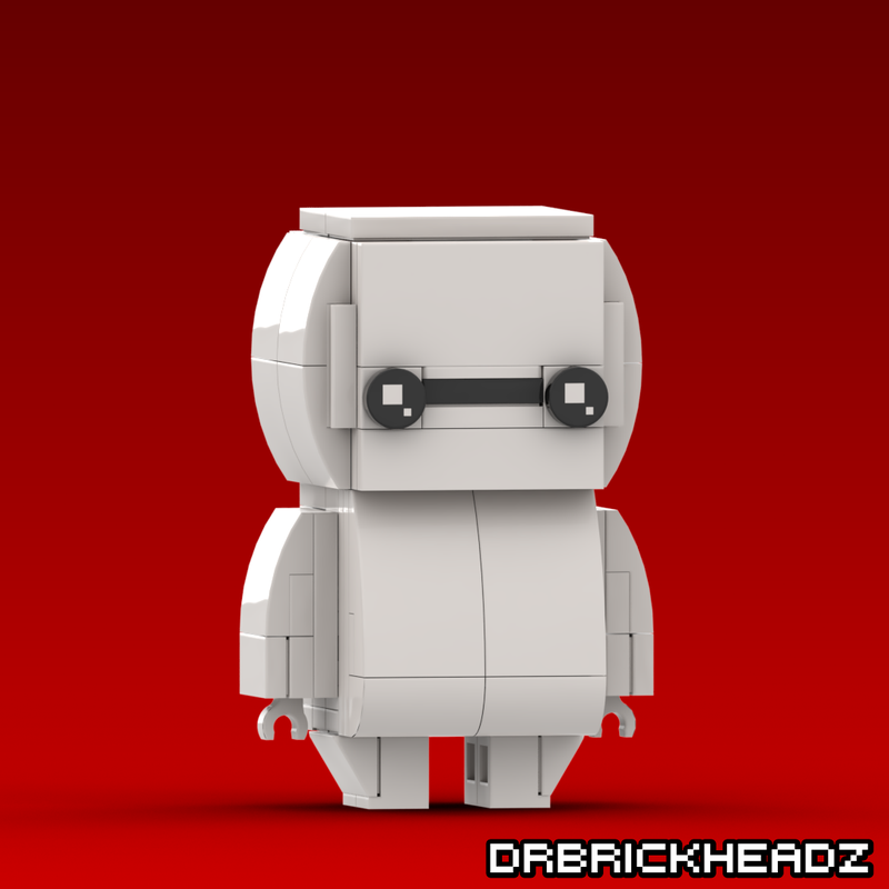 LEGO MOC Baymax (Big Hero 6) Brickheadz by DrBrickheadz | Rebrickable ...