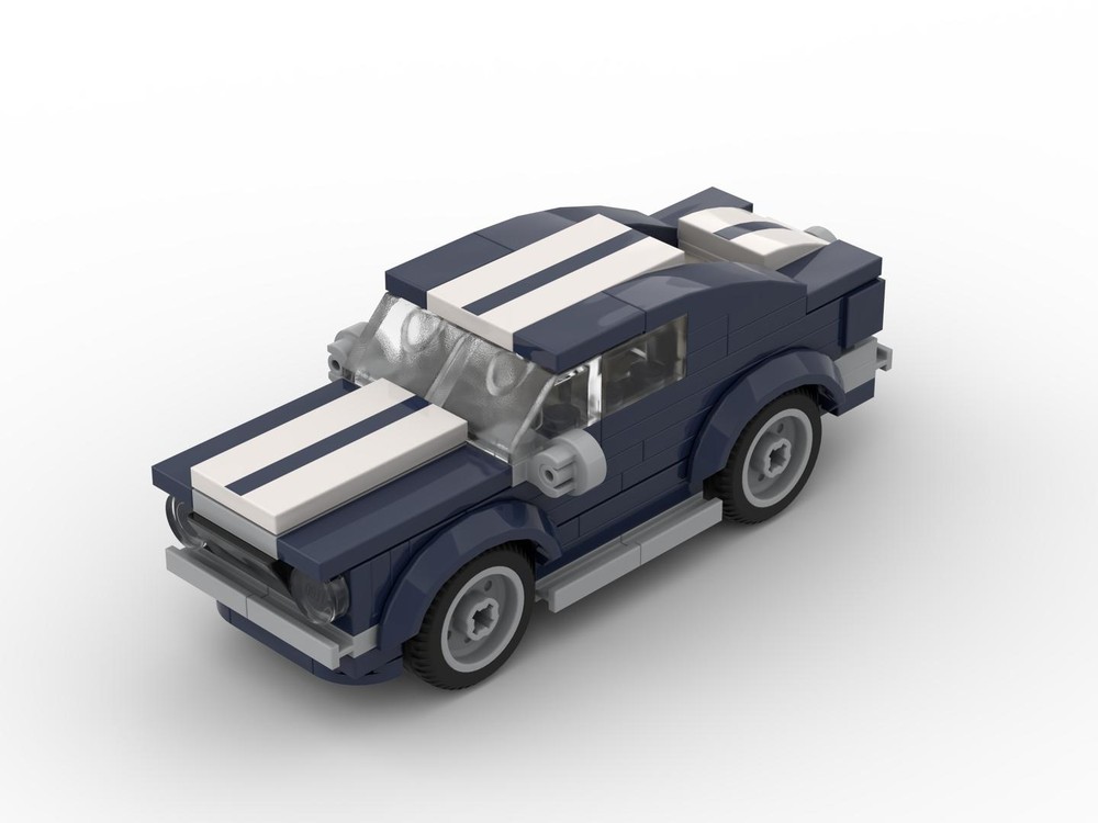 LEGO MOC 10265 Mini Ford Mustang GT by Profka_Hollisch | Rebrickable - Build with LEGO