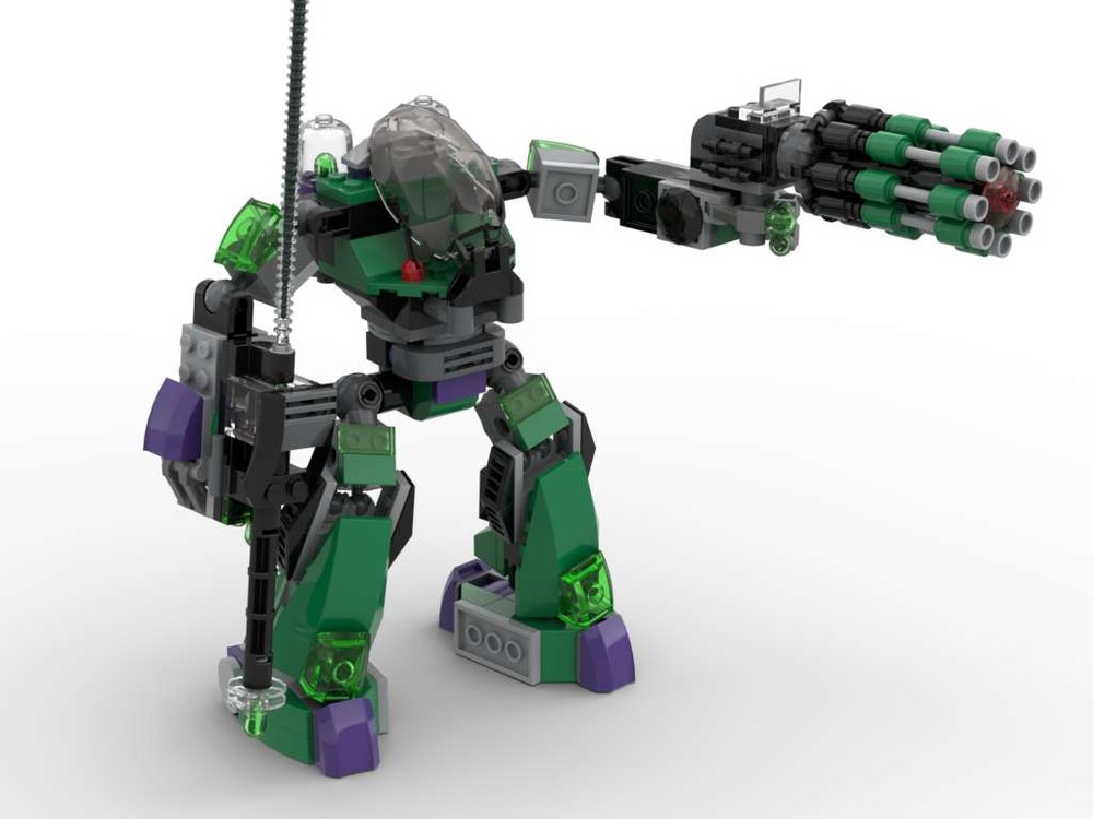 LEGO MOC Power Armor Lex 2.0 by LegoLordTYM | Rebrickable - Build with LEGO