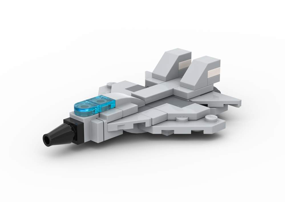 LEGO MOC Micro Jet Fighter by The Bobby Brix Channel | Rebrickable ...