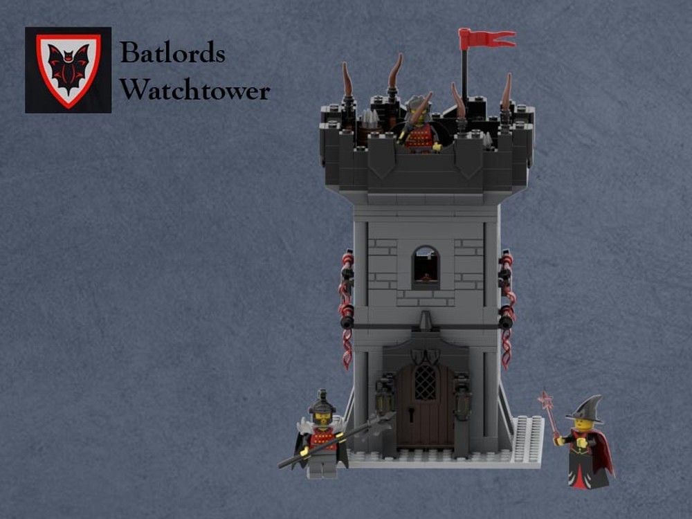 LEGO MOC Batlords Watchtower by Raveyaner | Rebrickable - Build with LEGO