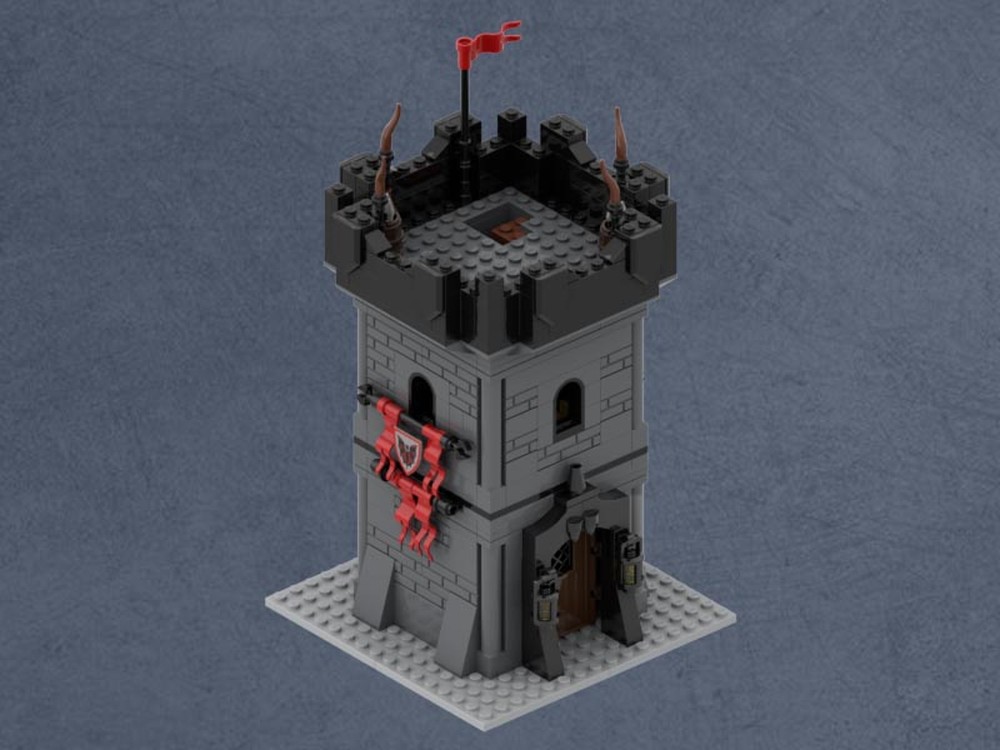 LEGO MOC Batlords Watchtower by Raveyaner | Rebrickable - Build with LEGO