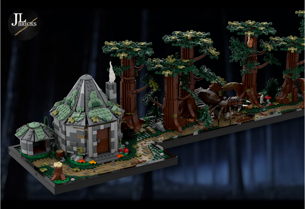 LEGO MOC Half-giant's Hut Scenery (2024 version) by JL.Bricks ...