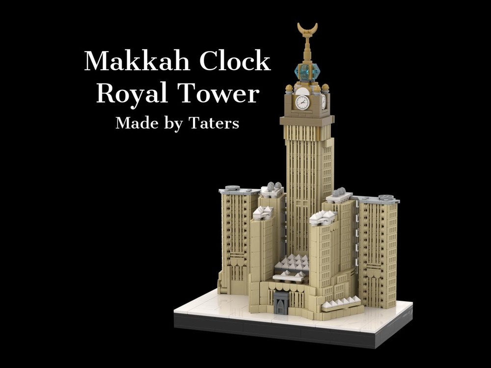 LEGO MOC Makkah Clock Royal Tower by Taters | Rebrickable - Build with LEGO