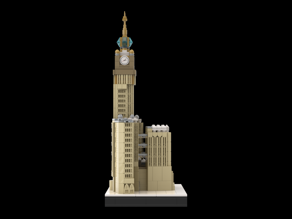 LEGO MOC Makkah Clock Royal Tower by Taters | Rebrickable - Build with LEGO