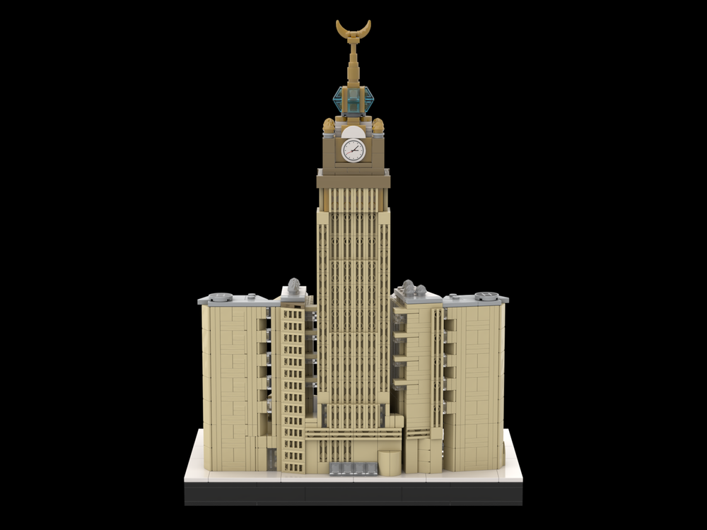 LEGO MOC Makkah Clock Royal Tower by Taters | Rebrickable - Build with LEGO