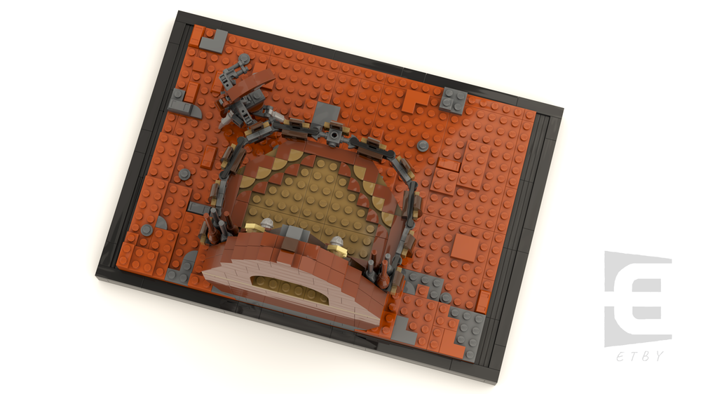 LEGO MOC Geonosian Arena by ETBYbrickz | Rebrickable - Build with LEGO