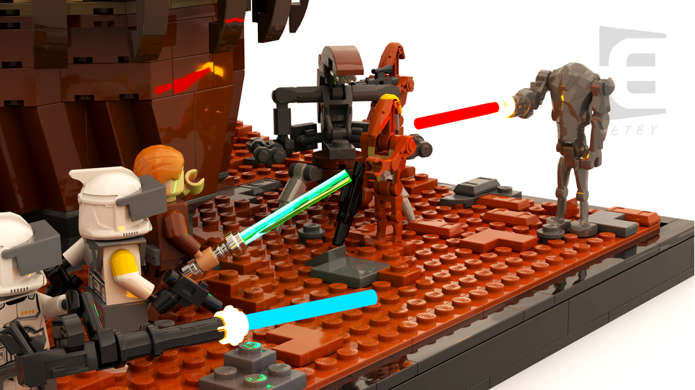 LEGO MOC Geonosian Arena by ETBYbrickz | Rebrickable - Build with LEGO