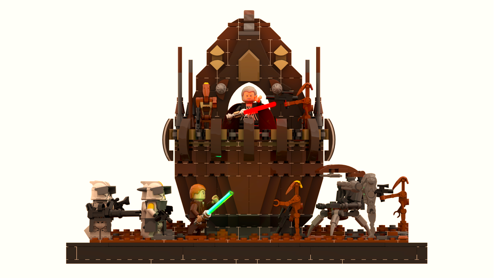 LEGO MOC Geonosian Arena by ETBYbrickz | Rebrickable - Build with LEGO