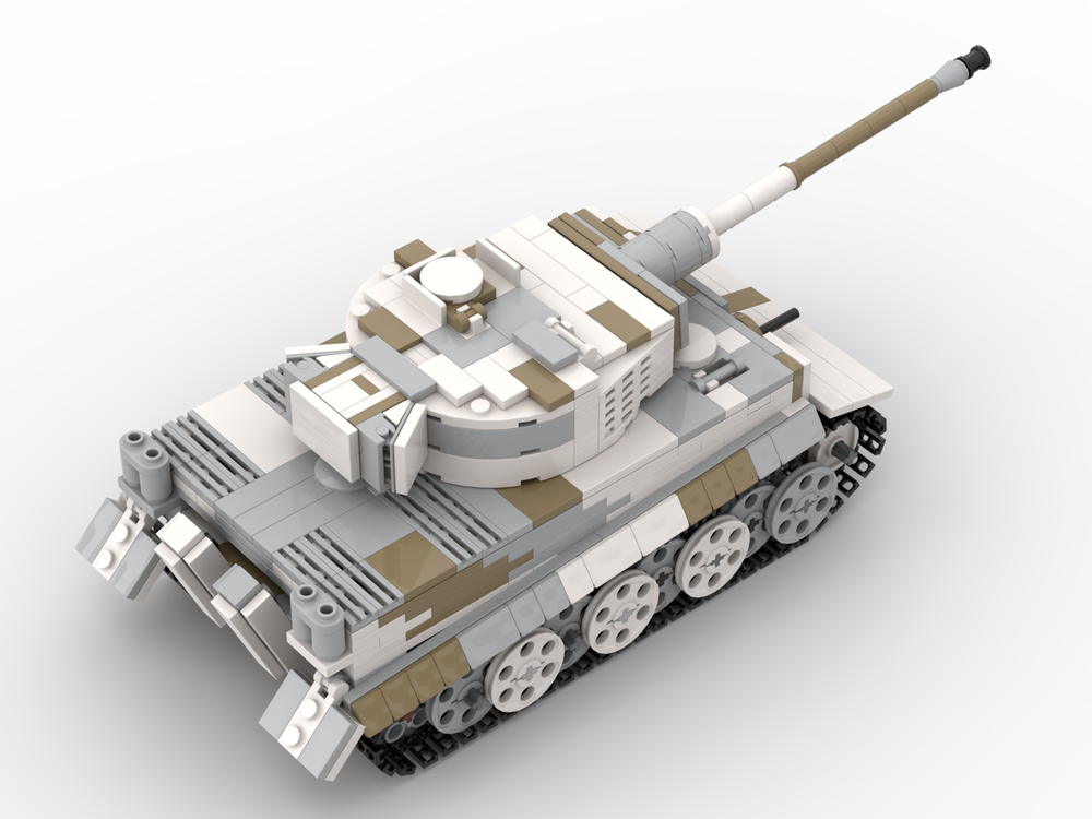LEGO MOC Tiger 1 H by arathemis | Rebrickable - Build with LEGO