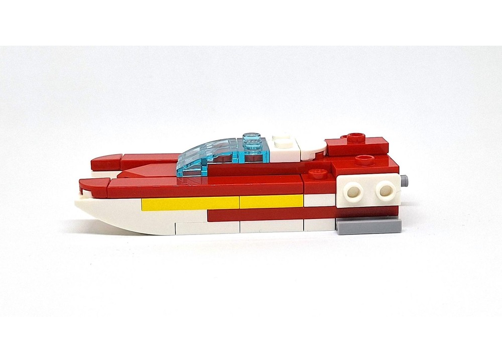 LEGO MOC 30669 SpeedBoat by PeterSzabo | Rebrickable - Build with LEGO
