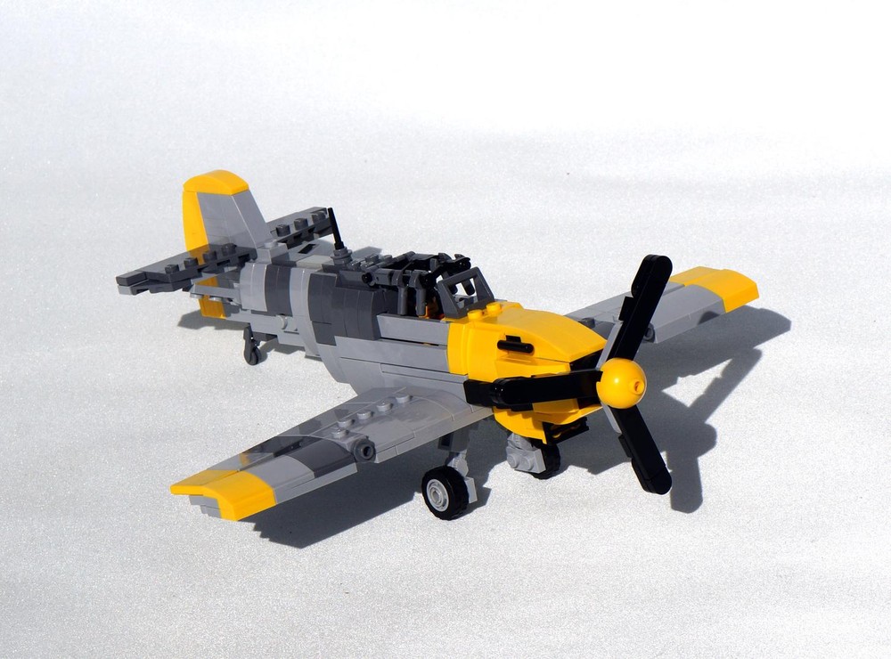 LEGO MOC Messerschmitt Bf 109 by Paulmanaitor | Rebrickable - Build ...