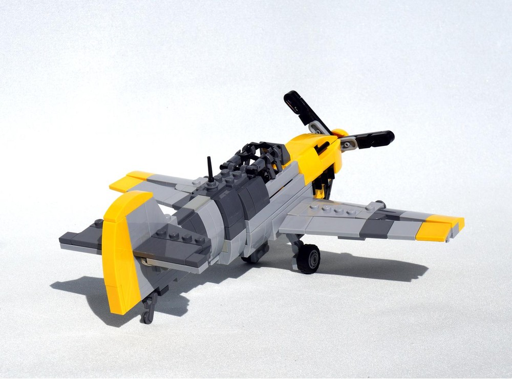 LEGO MOC Messerschmitt Bf 109 by Paulmanaitor | Rebrickable - Build ...