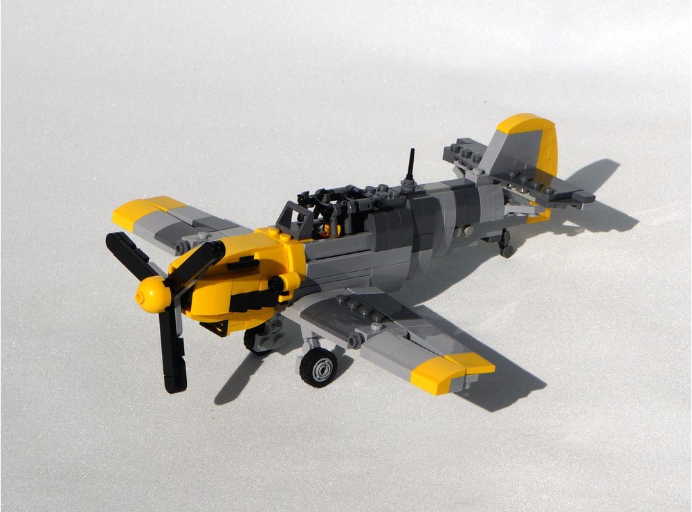 LEGO MOC Messerschmitt Bf 109 by Paulmanaitor | Rebrickable - Build ...