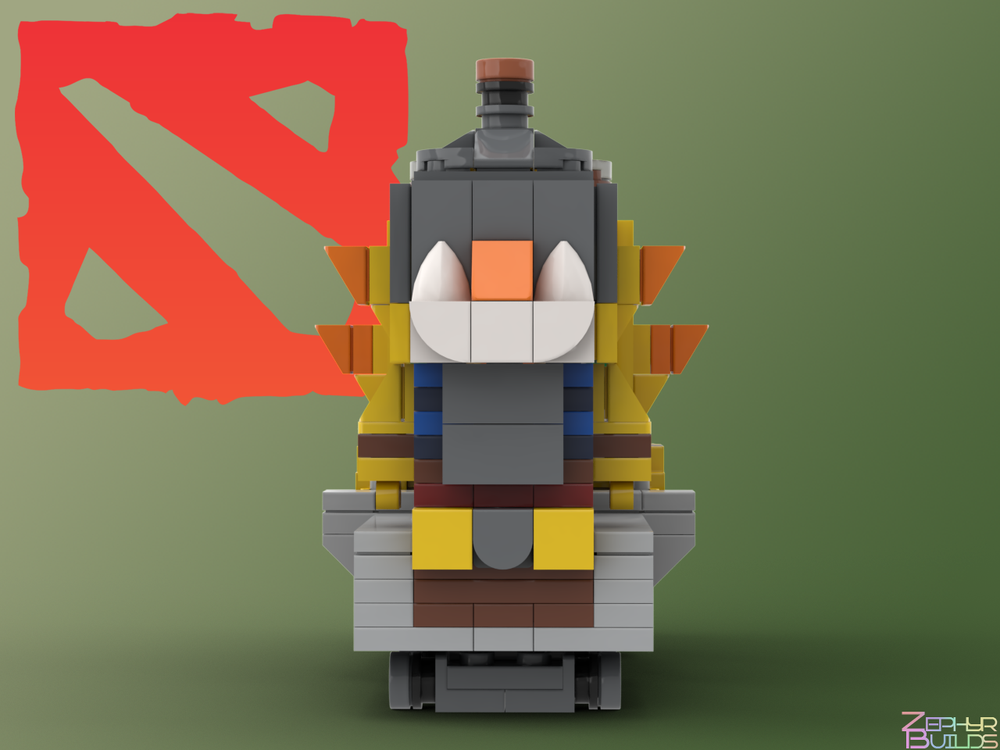 LEGO MOC DOTA 2 Goblin Techies/Squee, Spleen, and Spoon Brickheadz by ...