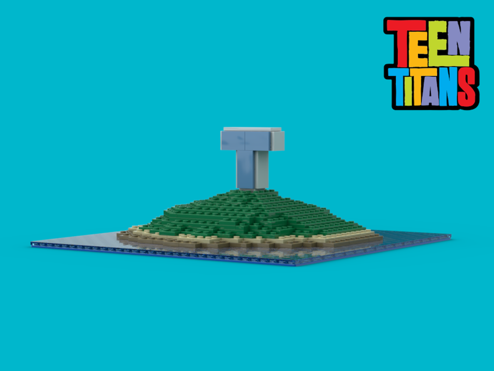 Teen Titans Lego Tower