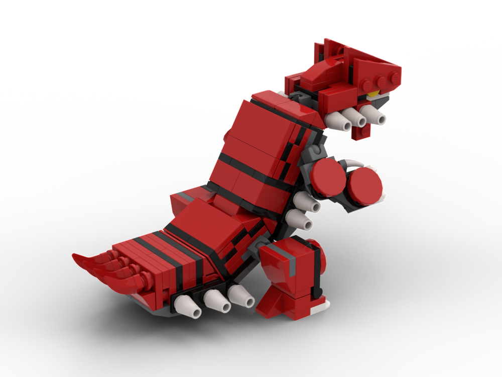 LEGO MOC Groudon by dst212 | Rebrickable - Build with LEGO