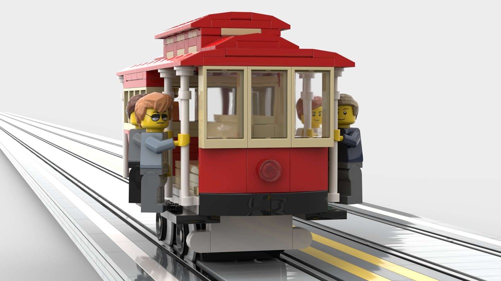 LEGO MOC San Francisco Cable Car by 603bricks | Rebrickable - Build ...
