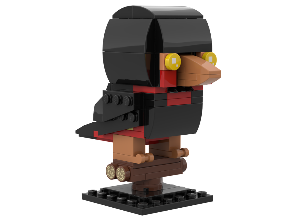 LEGO MOC Bearded Barbet: Birdheadz by OrchardBuilds | Rebrickable ...