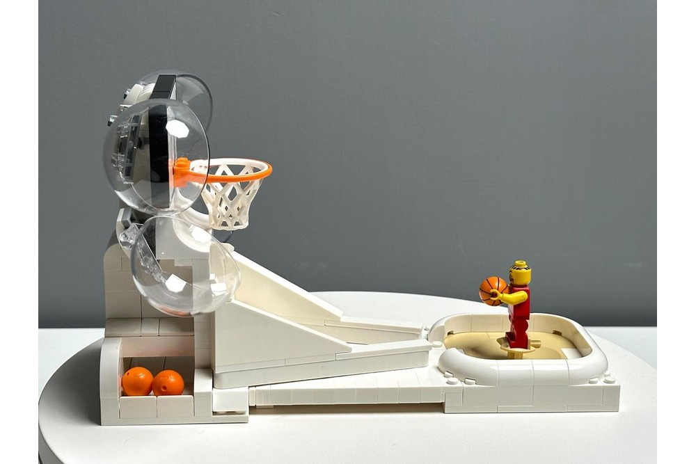 LEGO MOC Desktop Basketball Game by Joffre Bricks | Rebrickable - Build ...