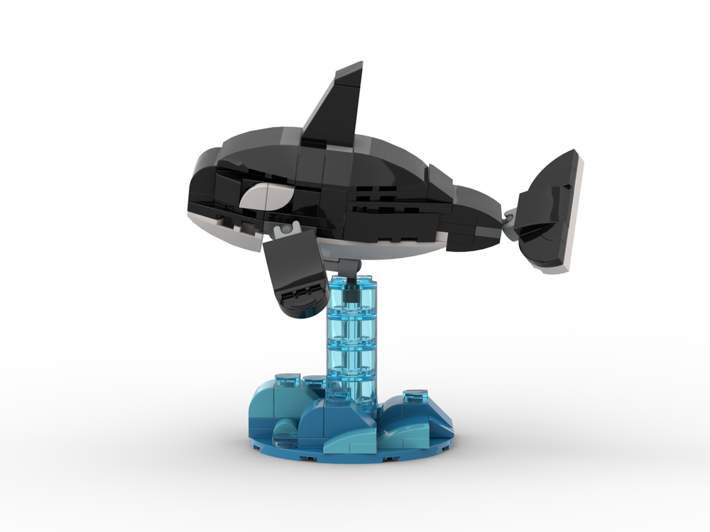 LEGO MOC Mini Orca by bentobrick | Rebrickable - Build with LEGO