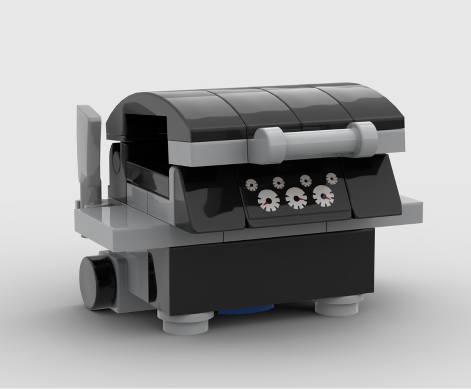 LEGO MOC Barbecue by Thierry | Rebrickable - Build with LEGO