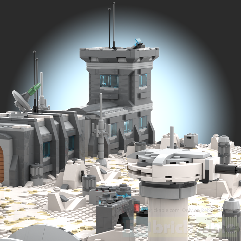 LEGO MOC-178001 Hoth battle base trenchline by LucSoleBricks ...