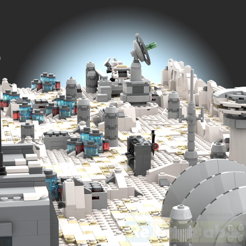 LEGO MOC-178001 Hoth battle base trenchline by LucSoleBricks ...