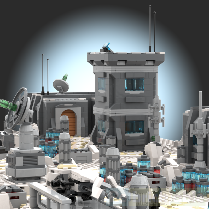 LEGO MOC-178001 Hoth battle base trenchline by LucSoleBricks ...