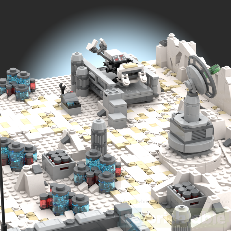 LEGO MOC-178001 Hoth battle base trenchline by LucSoleBricks ...