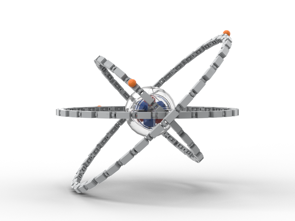 LEGO MOC Atomic Model by FOR THE REPUBLIC | Rebrickable - Build with LEGO