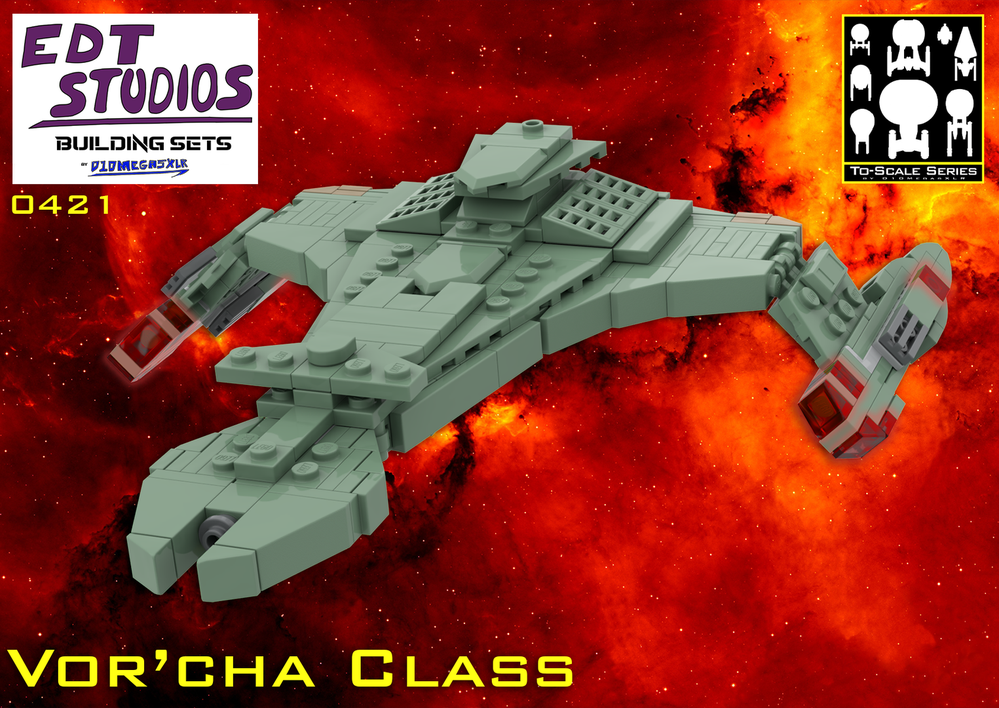 LEGO MOC Vor'cha Class by D10MegasXLR | Rebrickable - Build with LEGO