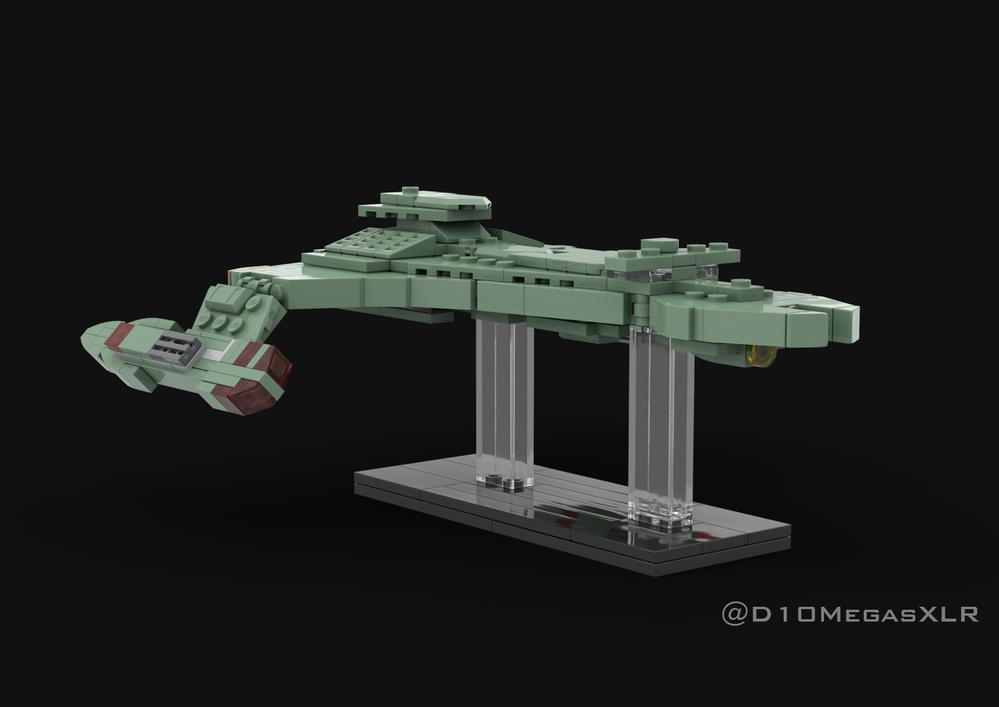 LEGO MOC Vor'cha Class by D10MegasXLR | Rebrickable - Build with LEGO