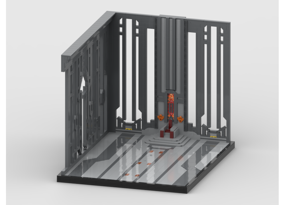 LEGO MOC Mandalore throne room by thelegowolfpack | Rebrickable - Build ...