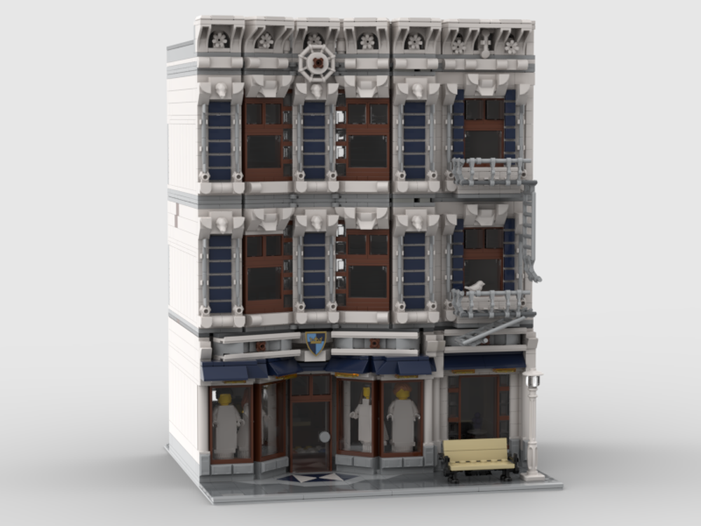 LEGO MOC-178029 The Wedding Clothes Shop by mrcoolest123 | Rebrickable ...